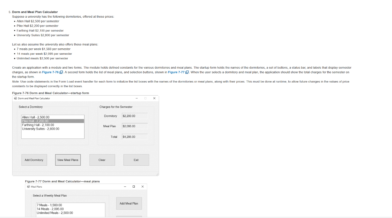 Solved Please help! Visual Basic Studio 2017. Please help | Chegg.com