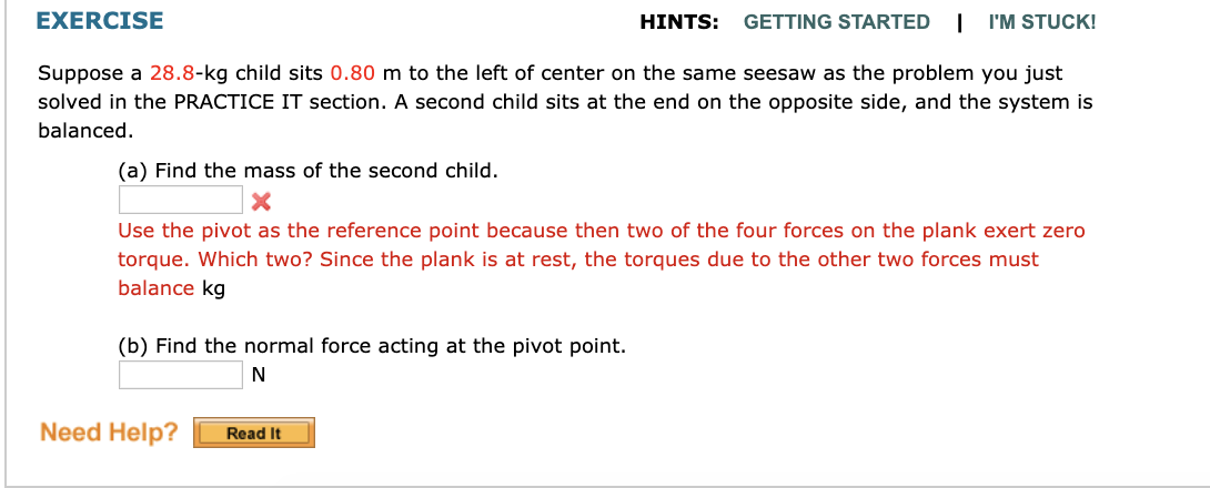 Solved EXERCISE HINTS: GETTING STARTED I'M STUCK! Suppose a | Chegg.com