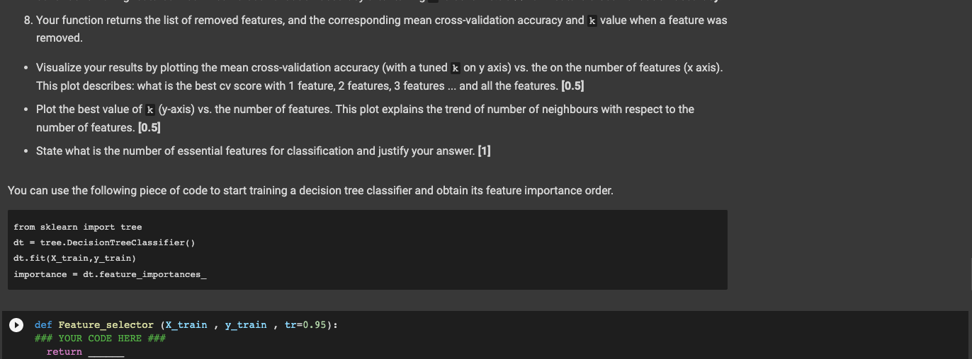I would like some help on the following parts. I have | Chegg.com
