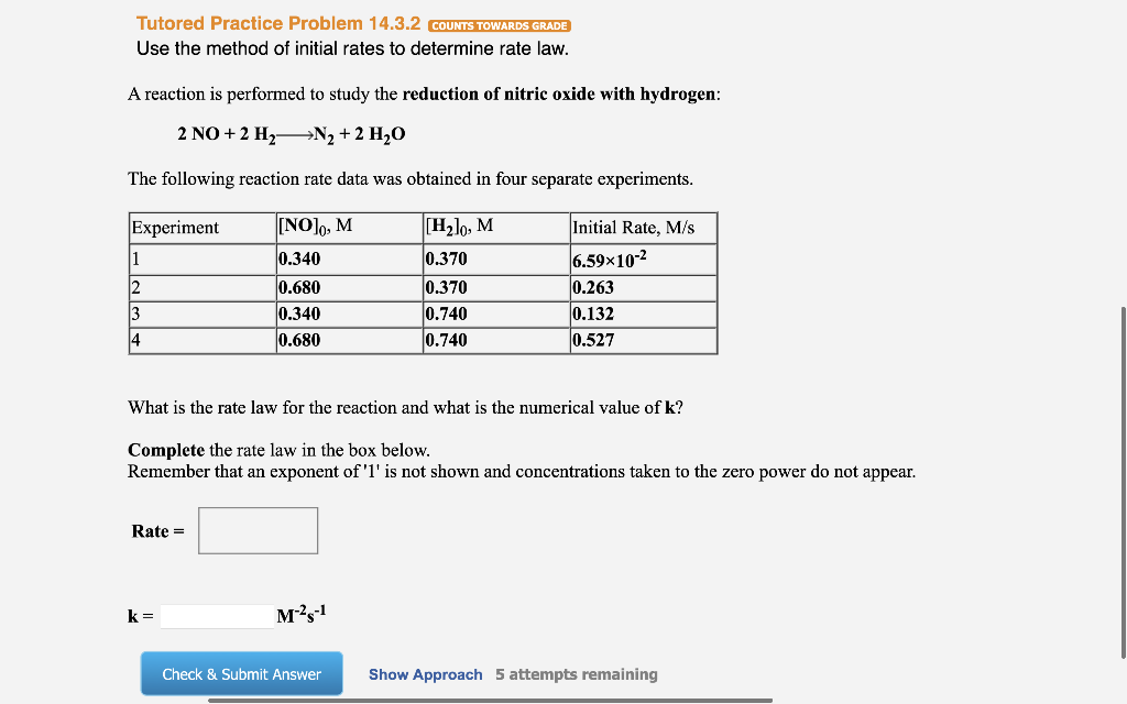 Solved Tutored Practice Problem 14.3.2 COUNTS TOWARDS GRADE | Chegg.com