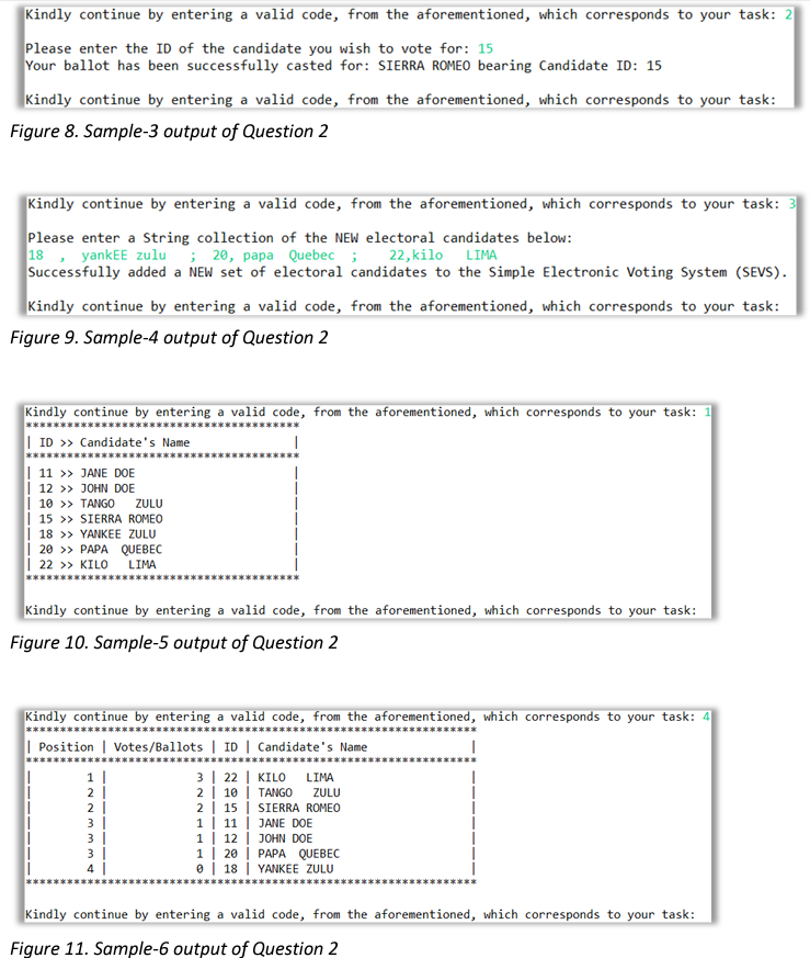 Solved Question 2 (8pts) - Simple Electronic Voting System | Chegg.com
