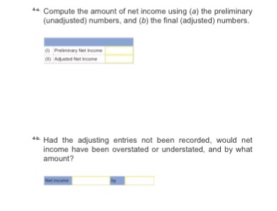 Solved Compute the amount of net income using (a) the | Chegg.com
