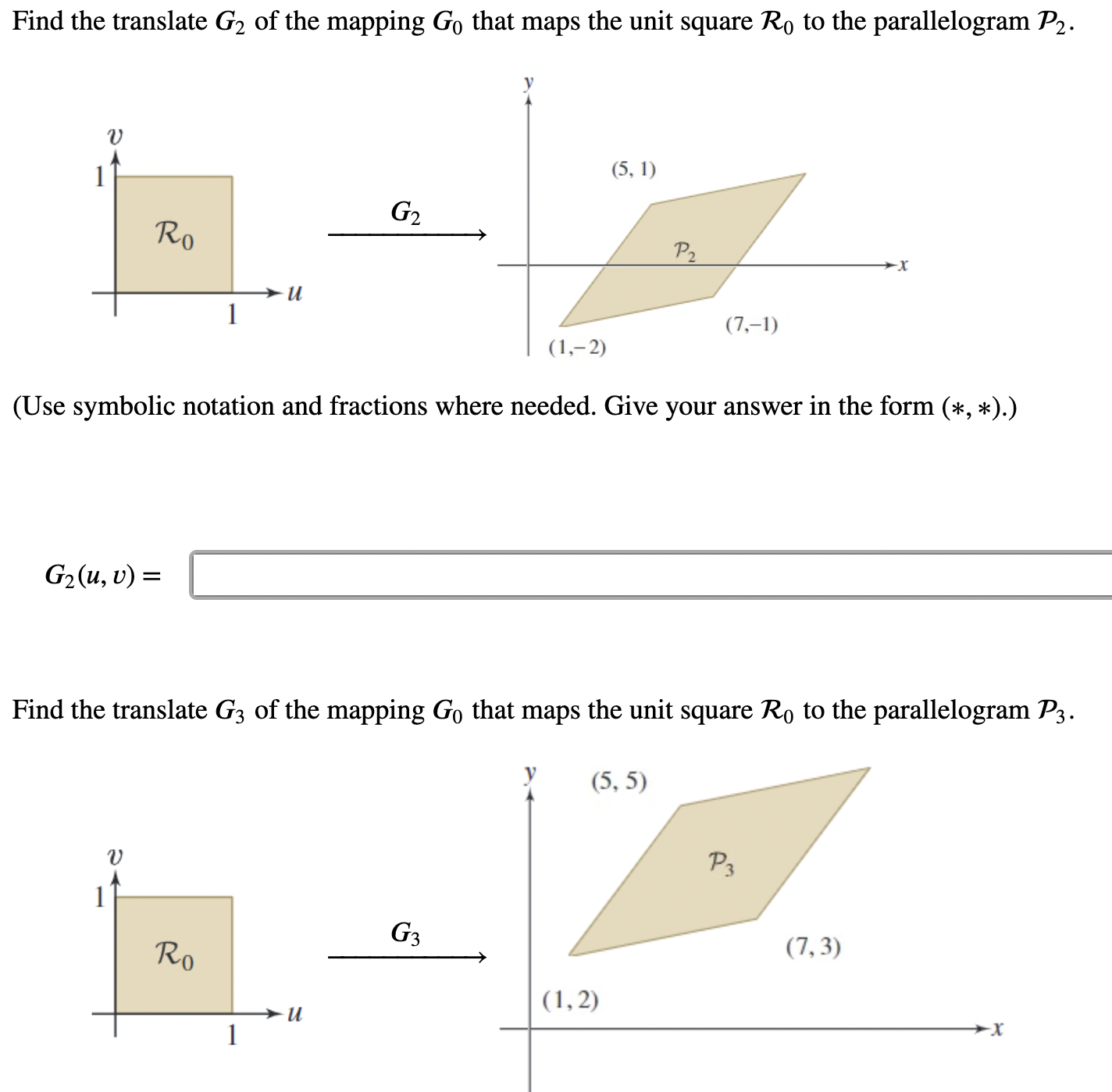 Solved Let R0=[0,1]×[0,1] be the unit square. The translate | Chegg.com