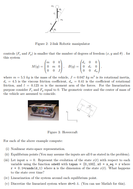 Problem 2. ( 50 points) The equations of motion of | Chegg.com