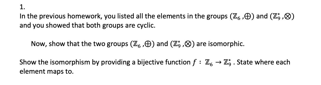 Solved In the previous homework, you listed all the elements | Chegg.com