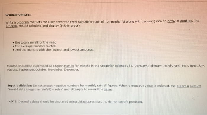 Solved Write a statement that declares an array of char | Chegg.com