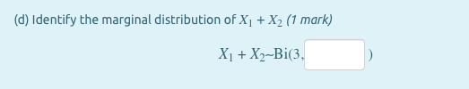 Solved X Q2. Suppose that the discrete random vector has the | Chegg.com