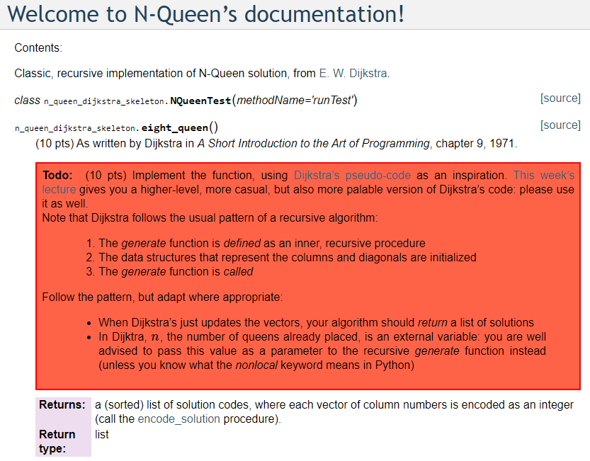 Welcome to N-Queen's documentation! Contents: | Chegg.com