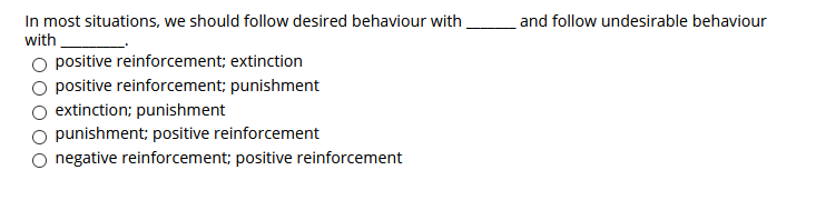 Solved and follow undesirable behaviour In most situations, | Chegg.com