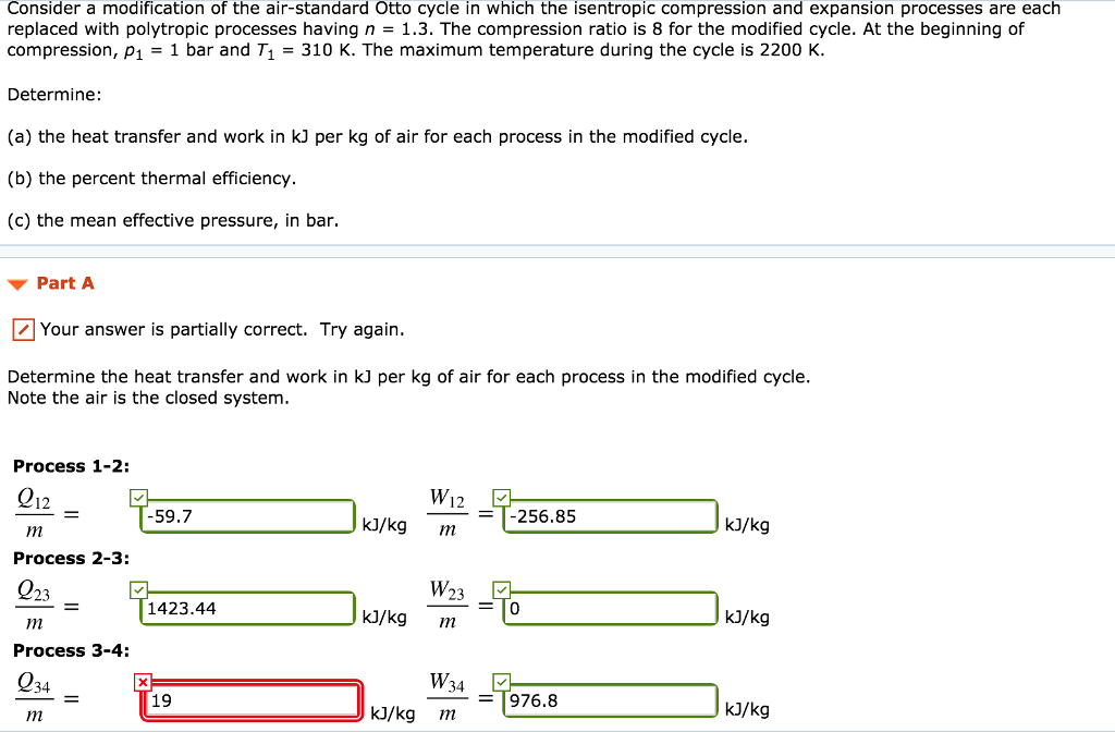 Solved Consider a modification of the air-standard Otto | Chegg.com
