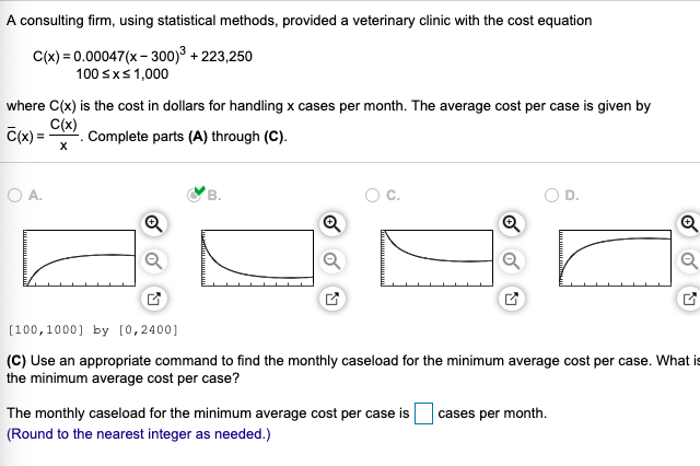 Solved A consulting firm, using statistical methods, | Chegg.com