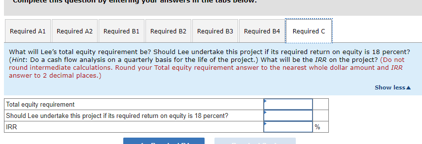 Lee Development Company has found a site that it | Chegg.com