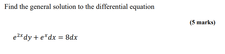Solved Find the general solution to the differential | Chegg.com