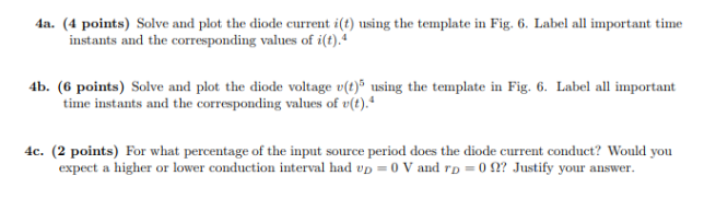 Solved Problem 4 (12 points) Consider the non-linear circuit | Chegg.com