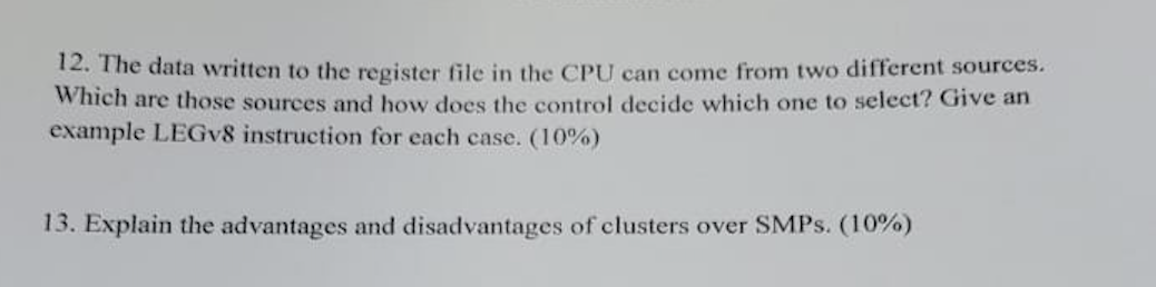 Solved 11. Explain the two types of locality, with one | Chegg.com