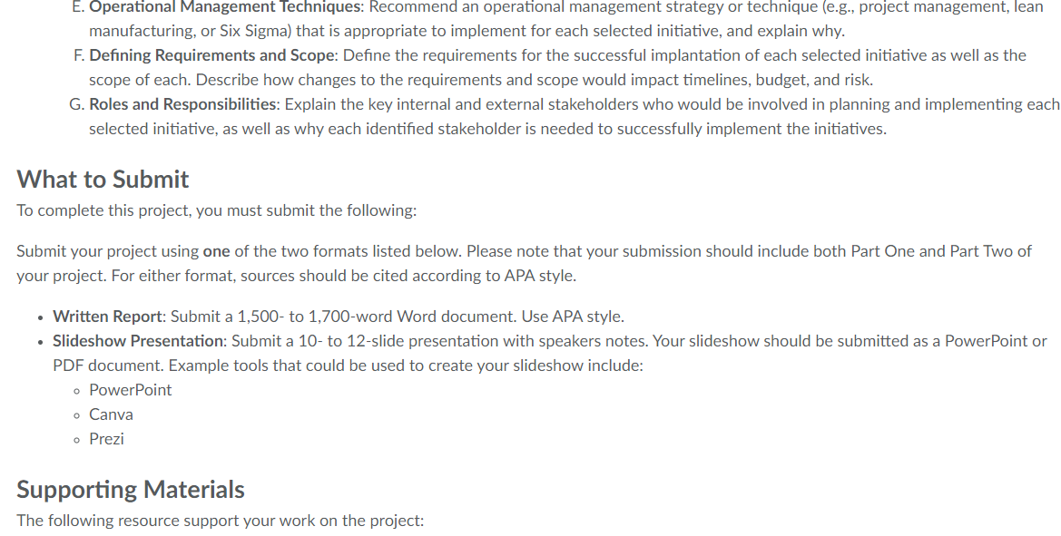 Solved Competencies In this project, you will demonstrate | Chegg.com