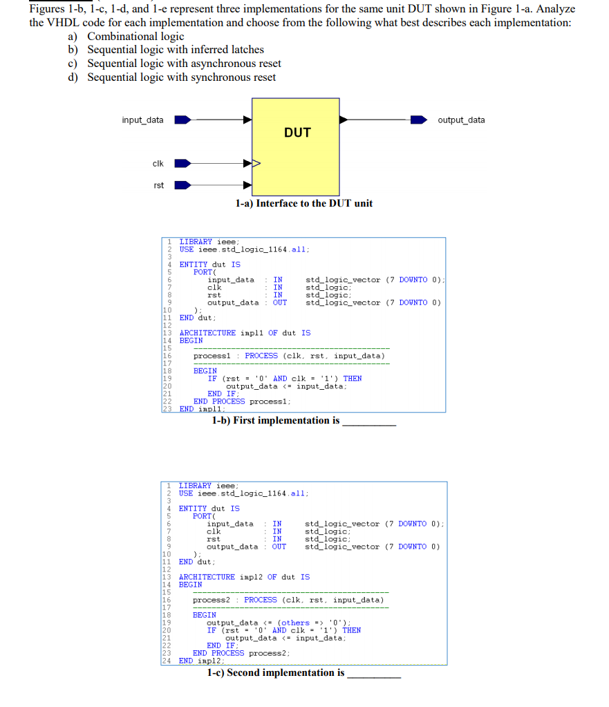 Solved NPO LIBRARY ieee 2 USE ieee std_logic_1164.all: | Chegg.com