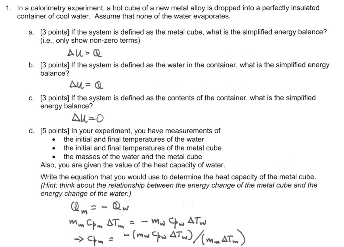 Solved Explain why the following answers are correct, and if | Chegg.com