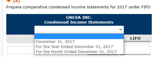 Solved Problem 6-4A (Part Level Submission) The management | Chegg.com
