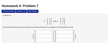 Solved Homework 4: Problem 7 Previous Problem Problem List | Chegg.com