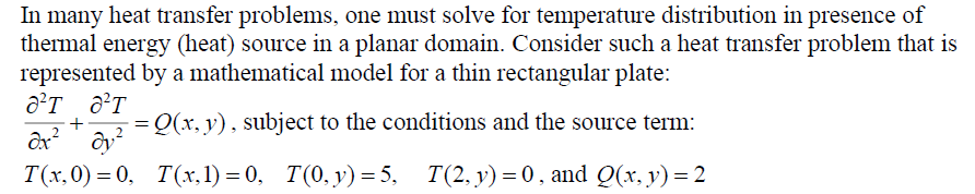 Solved In many heat transfer problems, one must solve for | Chegg.com