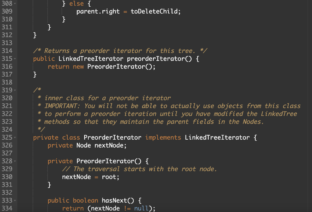 Problem 8 Binary Tree Iterator In Order For An 