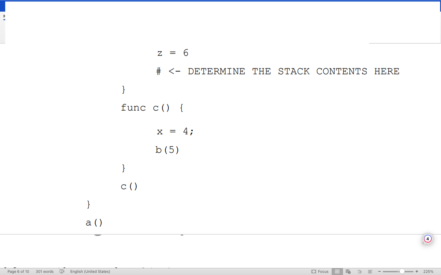 Solved Output Of The Following Program Include Int Main 