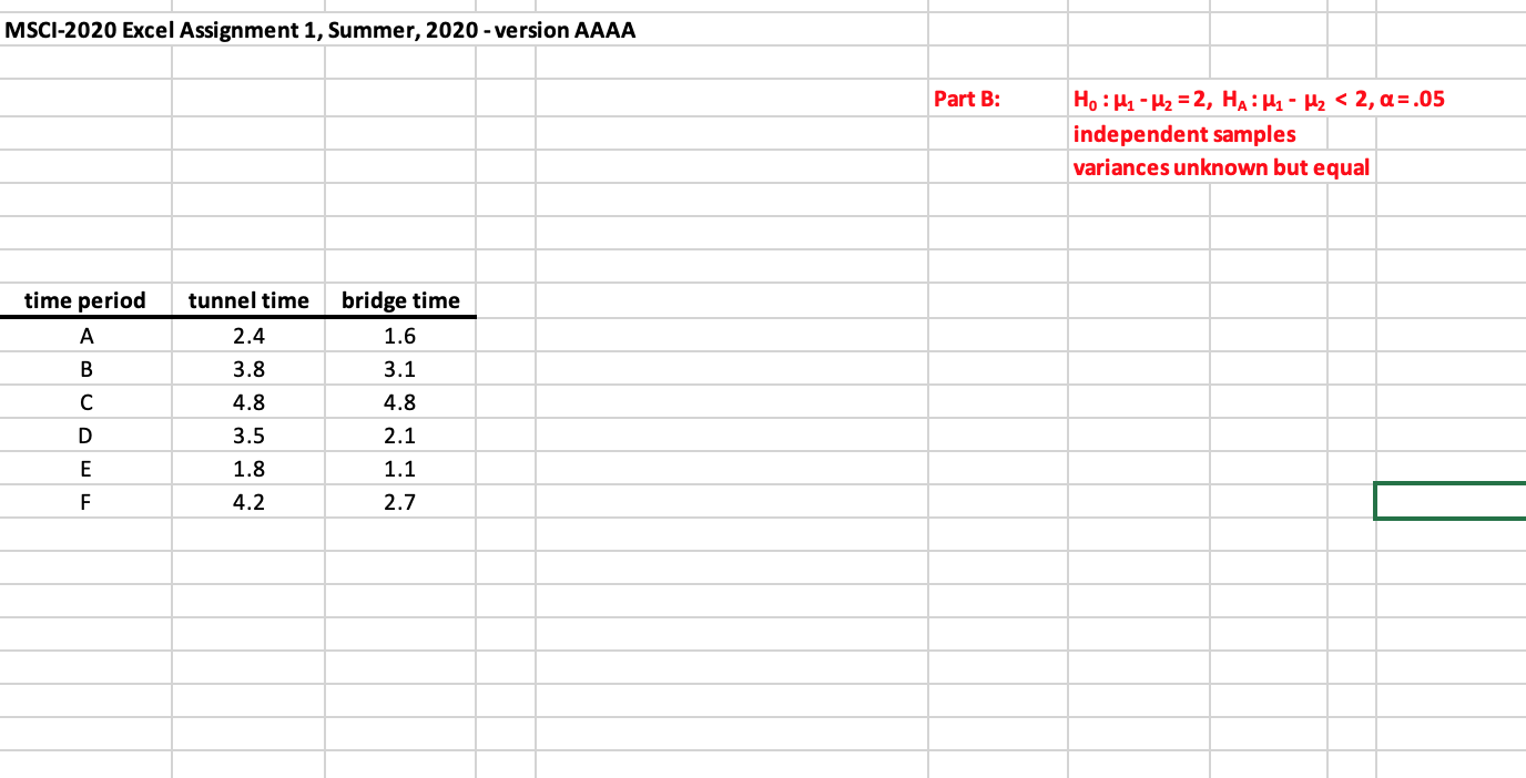 Solved Excel Assignment1 Each of these files contain the | Chegg.com