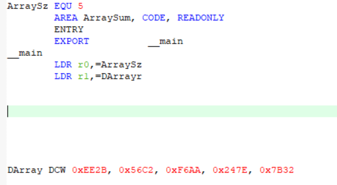 Solved Arm Code Write A Main Program And A Subroutine To 7864