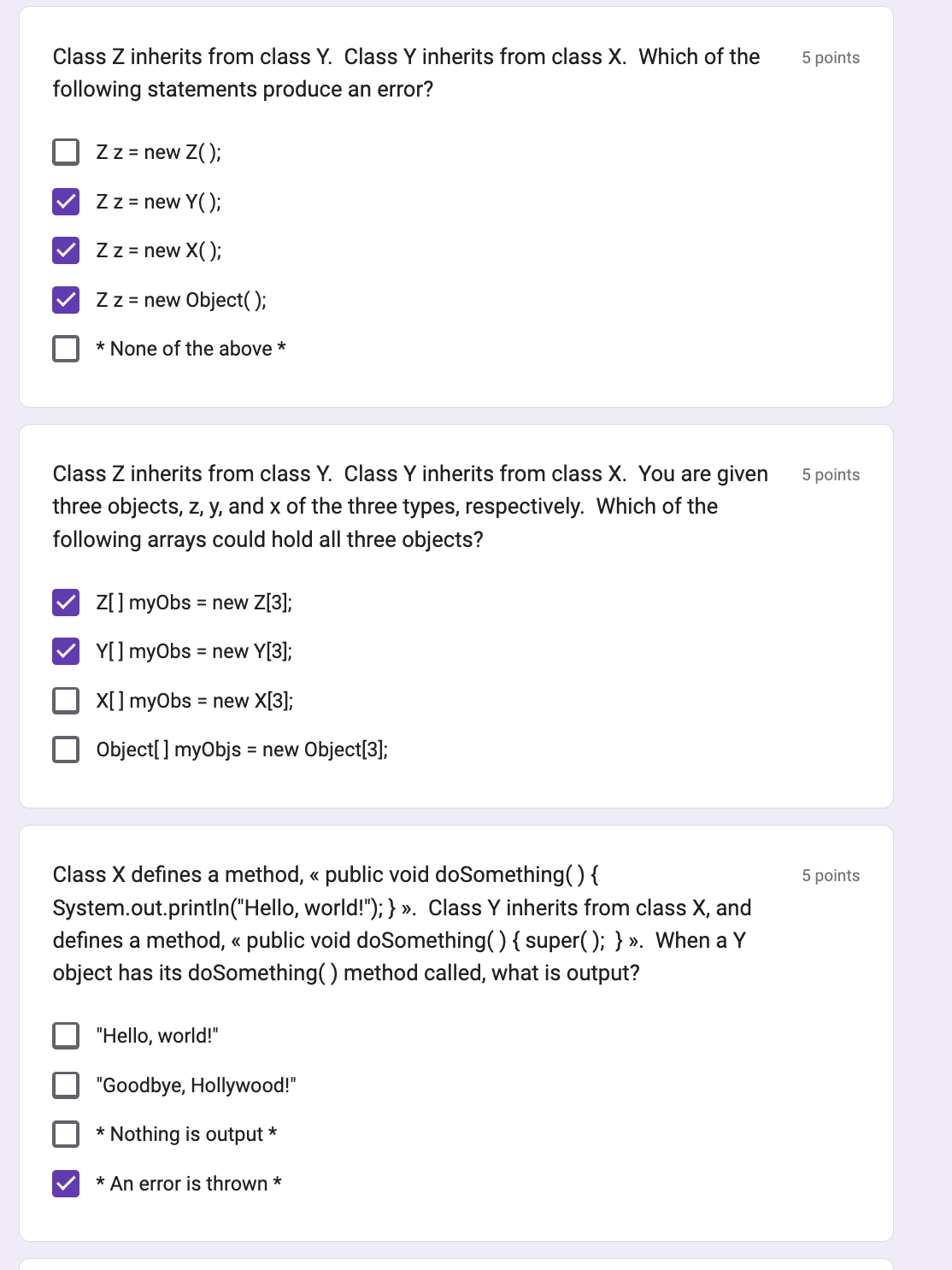 Solved Class X Defines A No Args Constructor That Outputs