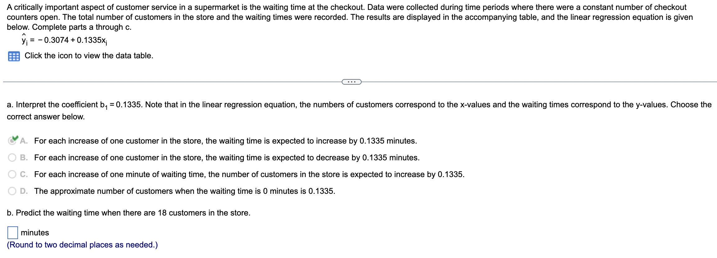 Solved below. Complete parts a through | Chegg.com