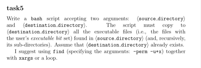 Solved Task5 Write A Bash Script Accepting Two Arguments 4824