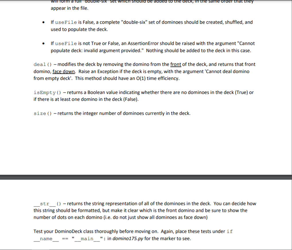 Assignment Specification You are tasked with creating | Chegg.com