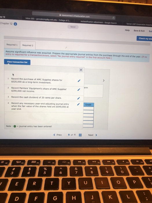 Solved ork-Chapter 12 6 Help Save & Exit Submit Check my | Chegg.com