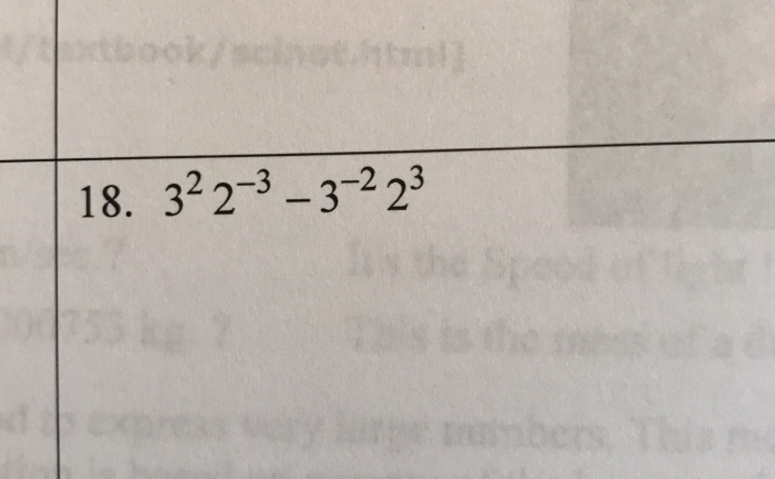 Solved how to use rules of exponents to simplify without a | Chegg.com