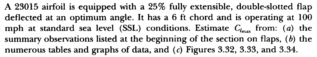 A 23015 airfoil is equipped with a 25% fully | Chegg.com