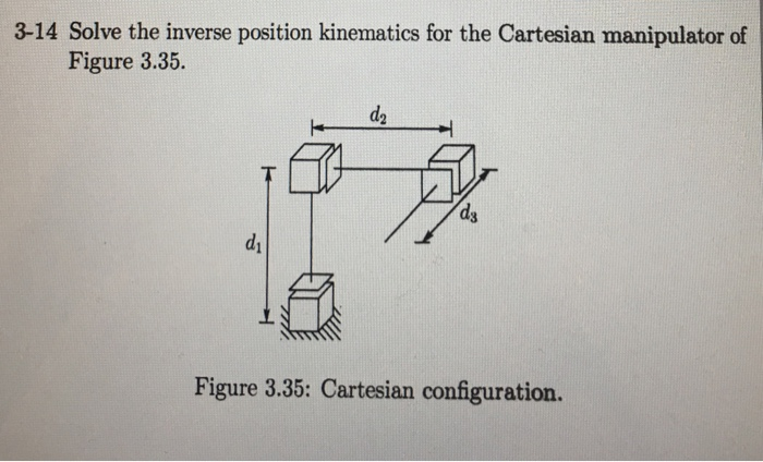 Solved 3-14 Solve the inverse position kinematics for the | Chegg.com Solved 3-14 Solve the inverse position kinematics for the | Chegg.com