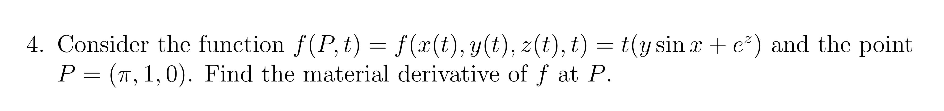 Solved 4. Consider the function | Chegg.com