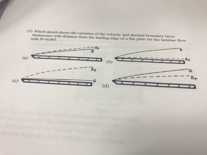 Solved (5) Which sketch shows the variation of the velocity | Chegg.com