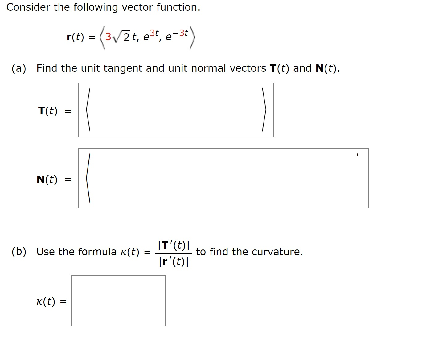 Solved Consider the vector function.Find the unit tangent | Chegg.com