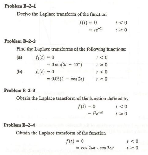 Solved Derive the Laplace transform of the function | Chegg.com