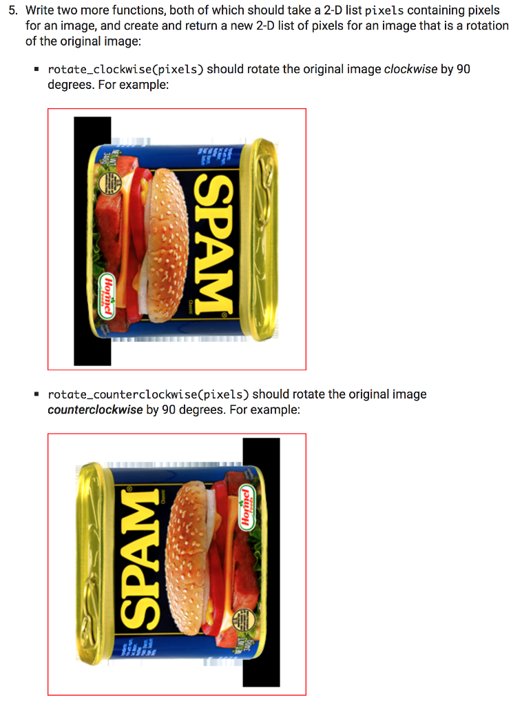 Solved 5 Write Two More Functions Both Of Which Should Chegg