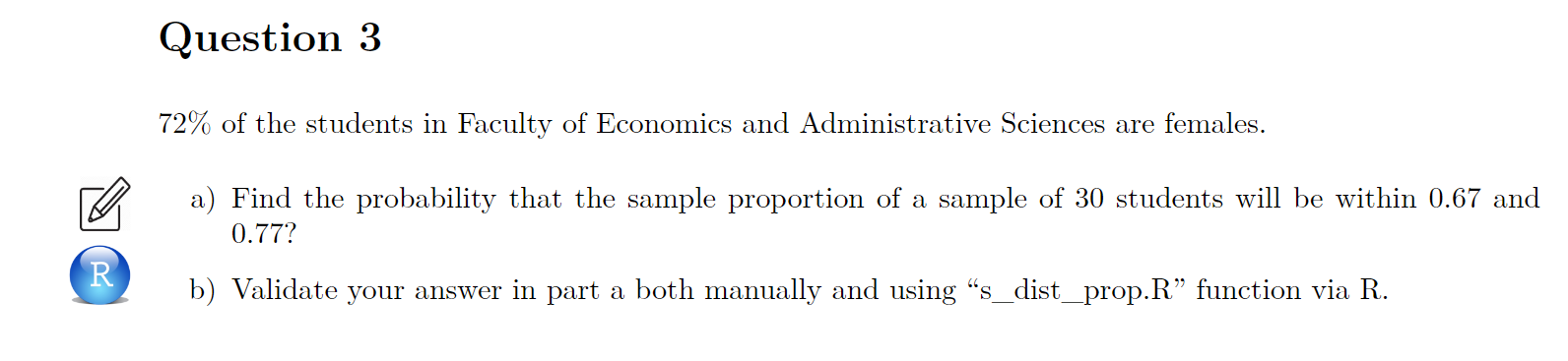 Solved for part B of the question use R-studio Please need | Chegg.com