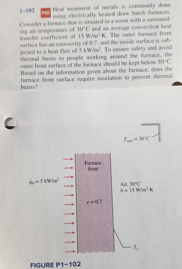 Solved PED 1-102 Heat treatment of metals is commonly done | Chegg.com