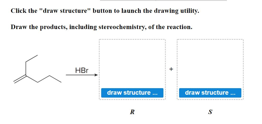 Solved Click the "draw structure" button to launch the | Chegg.com