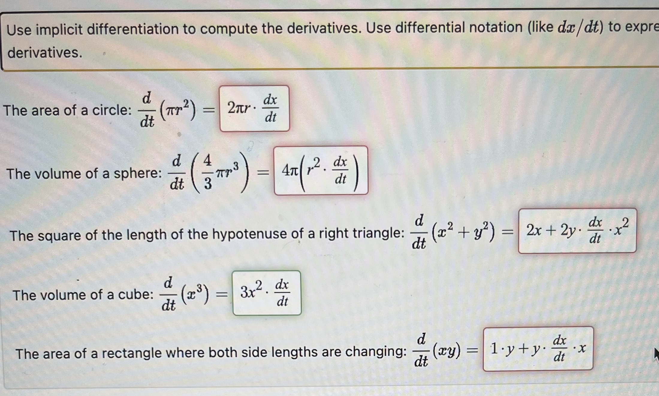 Solved Use implicit differentiation to compute the | Chegg.com