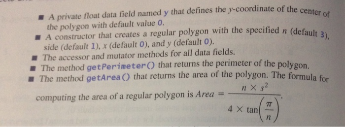 Solved Geometry n-sided regular polygon) An n-sided regular | Chegg.com