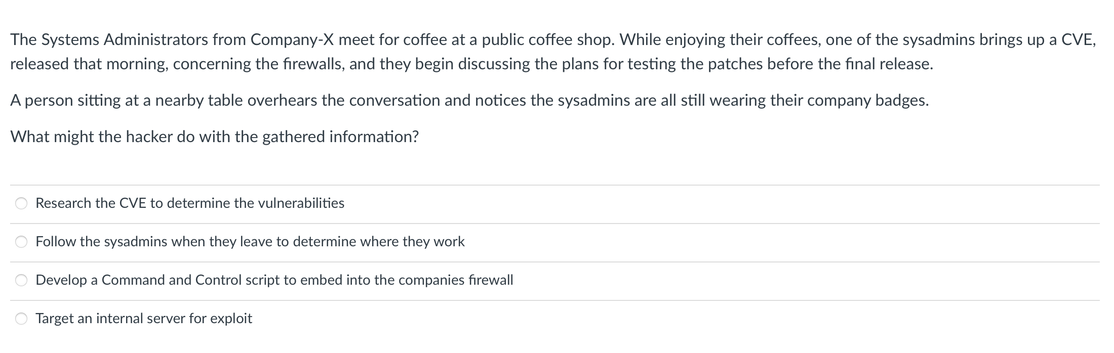 Solved During the planning stage of a new data center, three | Chegg.com