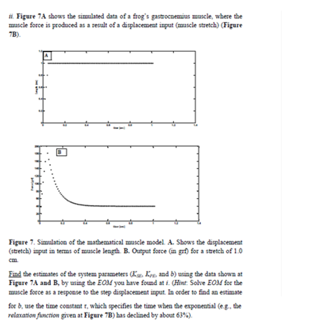 Hill-type muscle models and muscle-spindle modeling | Chegg.com
