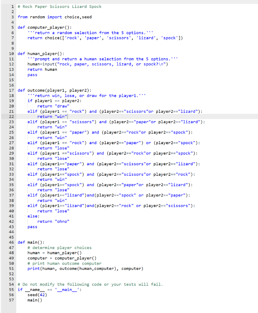 Solved According to the computer grader, the outcome for | Chegg.com
